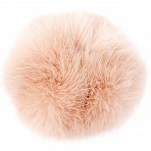 Fake Fur Pom Pom 10cm Powder | Pack Lane Wool