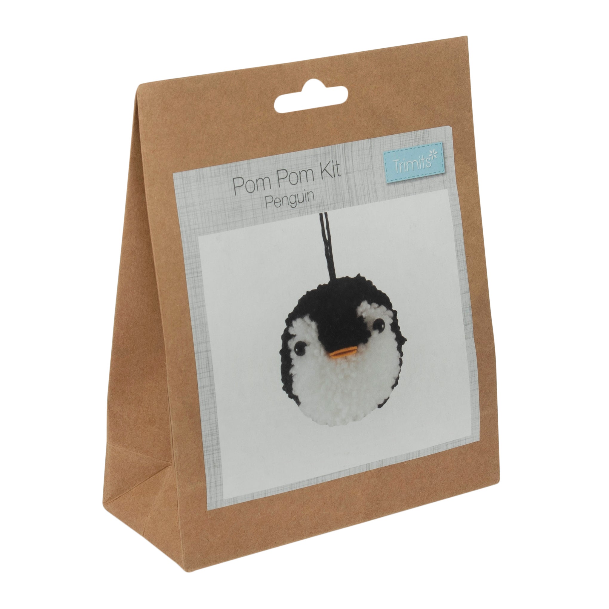 Pom Pom Kit Penguin | Pack Lane Wool Shop